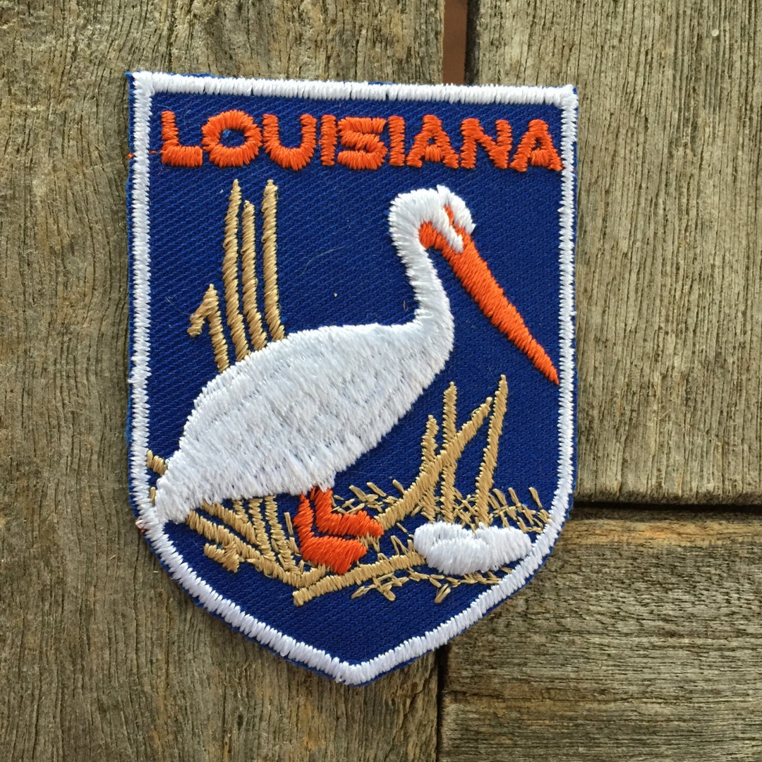 Louisiana Vintage Souvenir Travel Patch From Voyager - New in Original ...