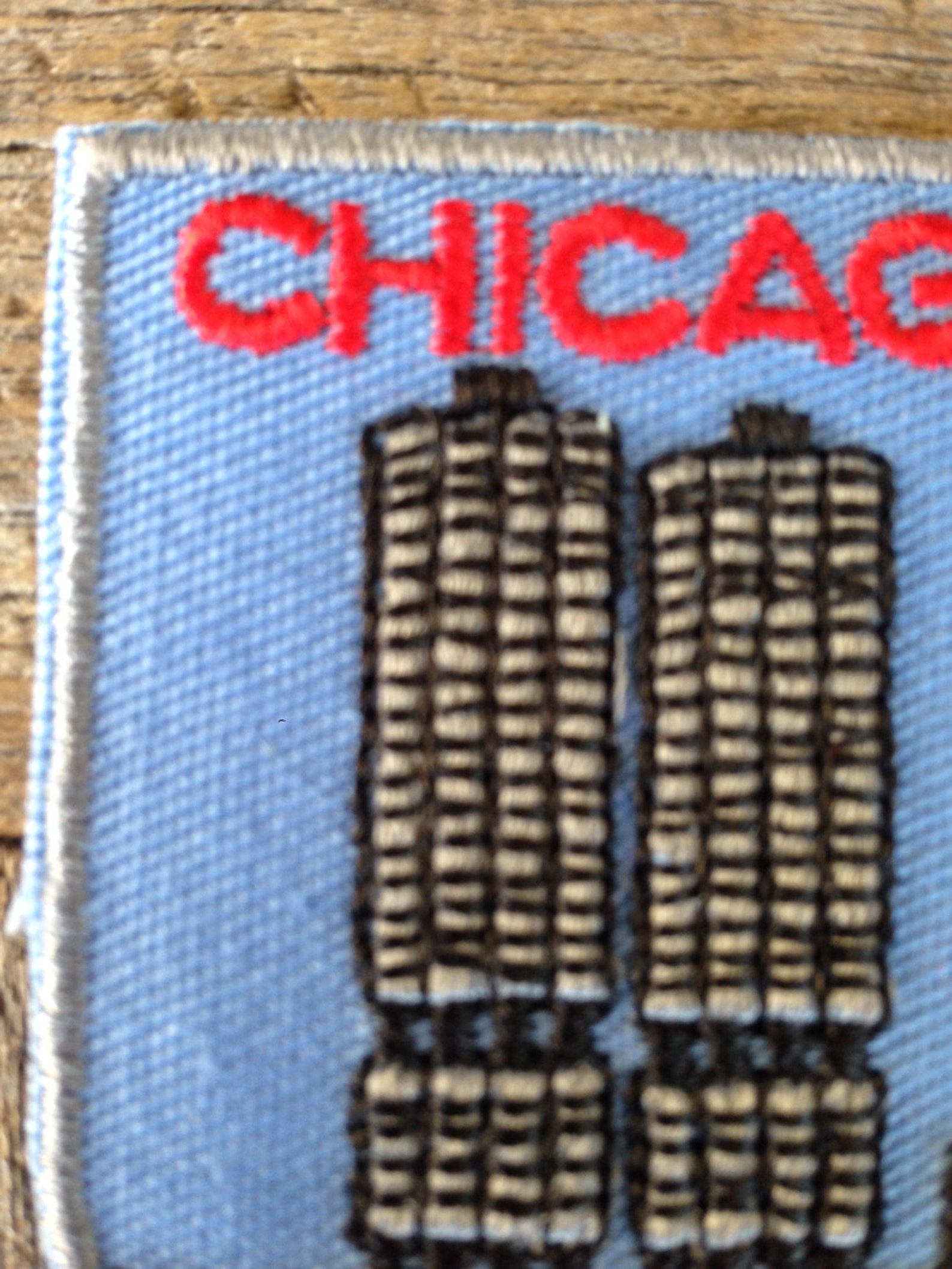 Chicago Illinois Vintage Souvenir Travel Patch From Voyager - Etsy