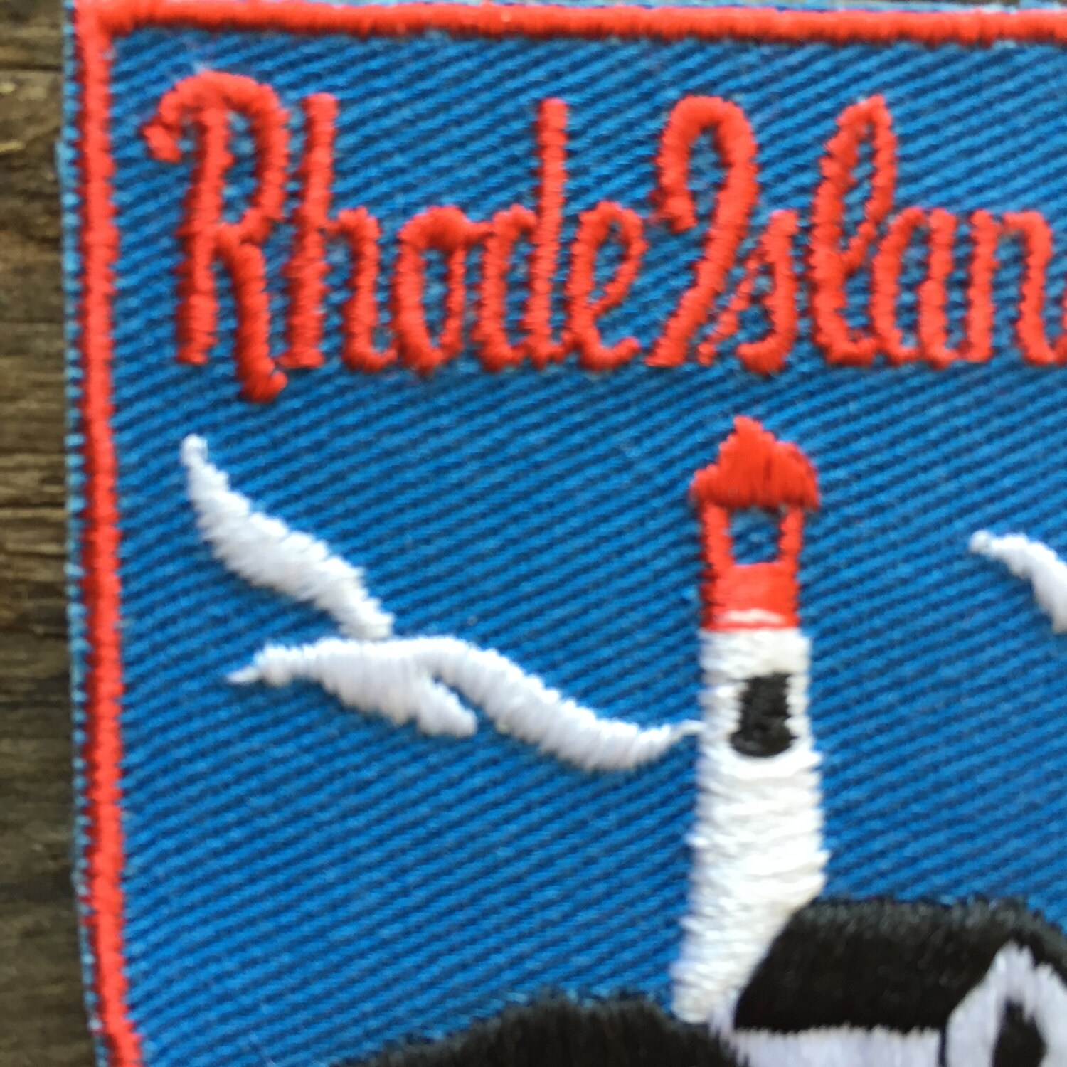 Rhode Island Vintage Souvenir Travel Patch From Voyager - Etsy
