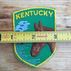 Kentucky Vintage Souvenir Travel Patch From Voyager - Etsy