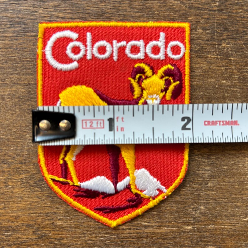 Colorado Vintage Souvenir Travel Patch From Voyager - Etsy UK