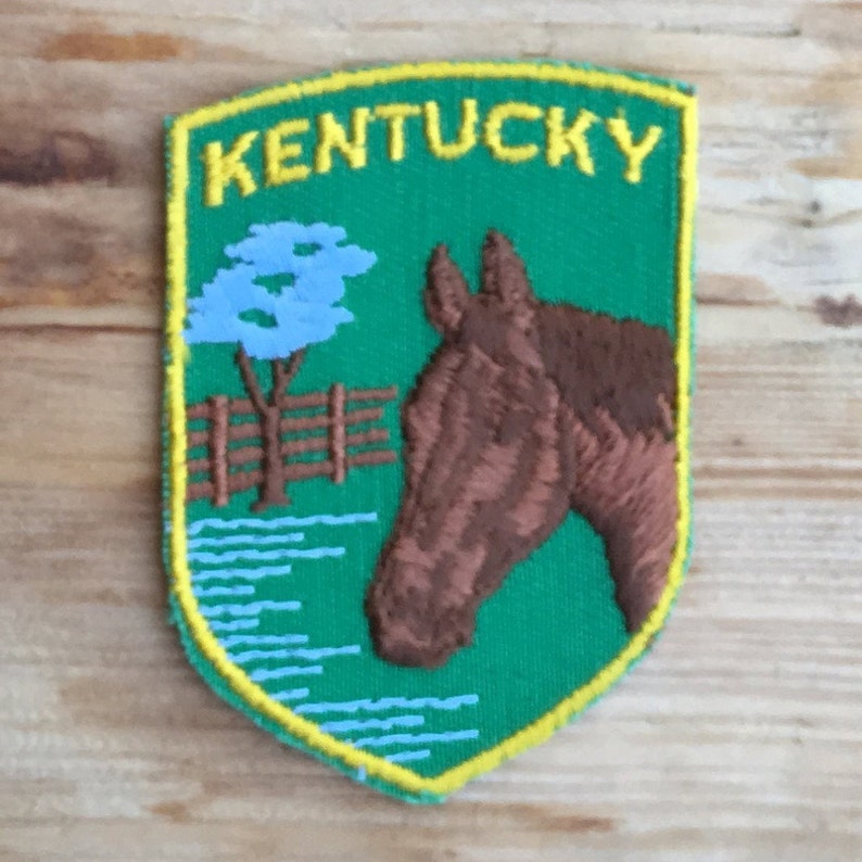 Kentucky Vintage Souvenir Travel Patch From Voyager - Etsy