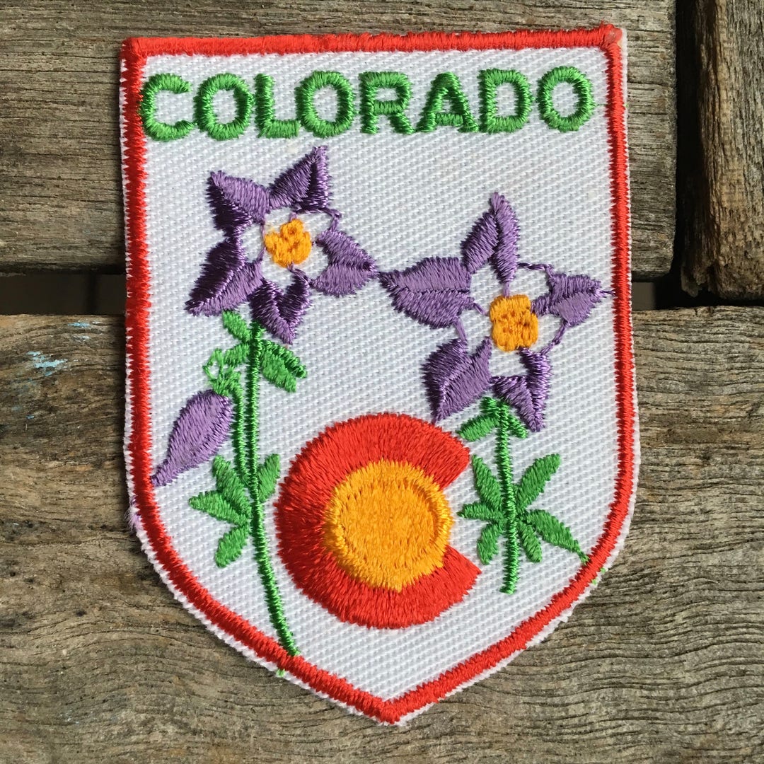 Colorado Vintage Souvenir Travel Patch From Voyager - Etsy