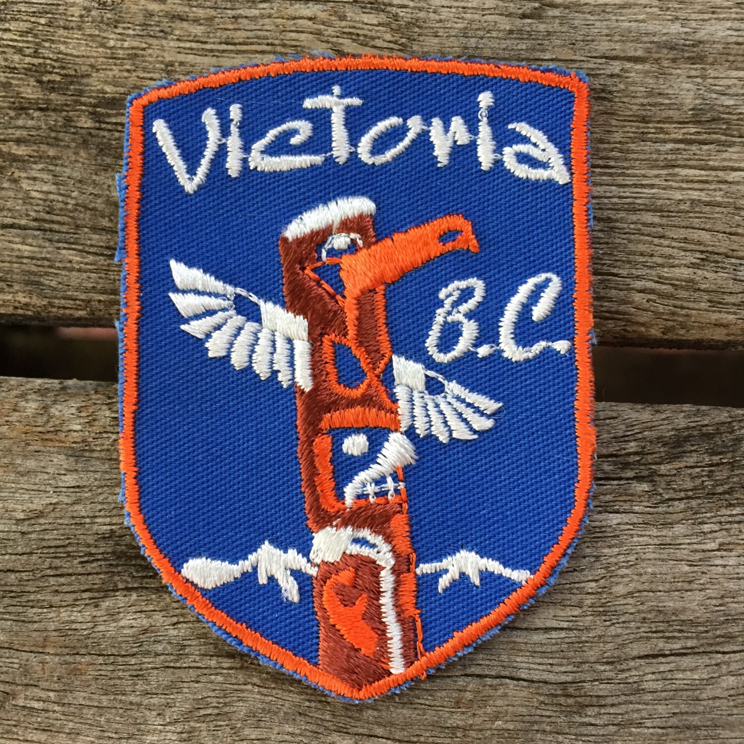 Victoria British Columbia Canada Vintage Travel Souvenir Patch | Etsy