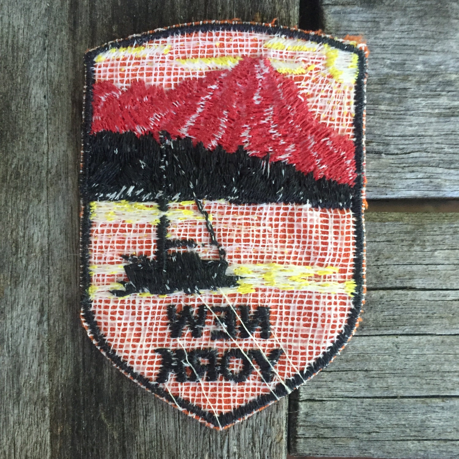 New York Vintage Souvenir Travel Patch From Voyager - Etsy