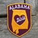 Alabama Heart of Dixie Vintage Souvenir Travel Patch From - Etsy