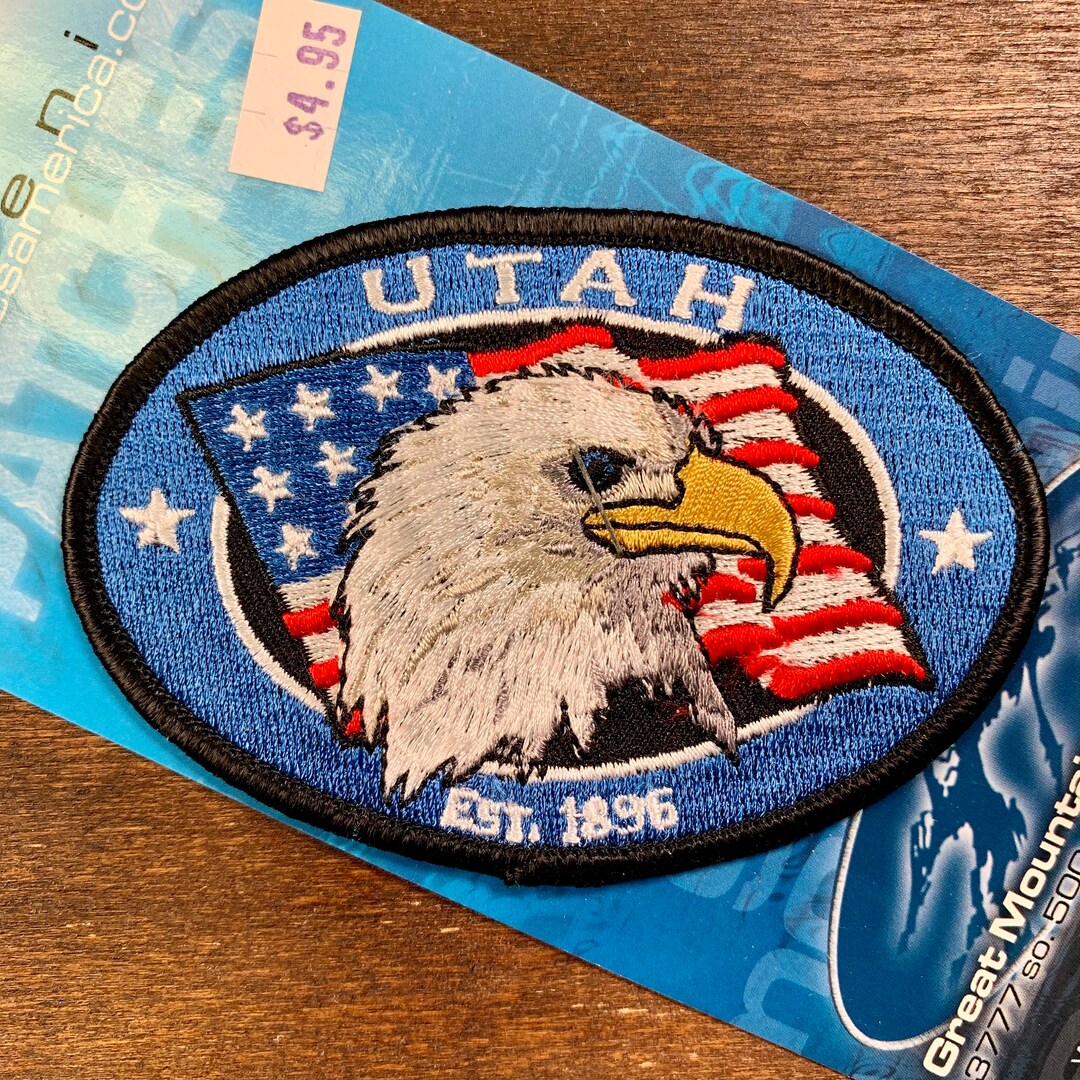 Utah Vintage Souvenir Travel Patch From GMWS LAST ONE - Etsy