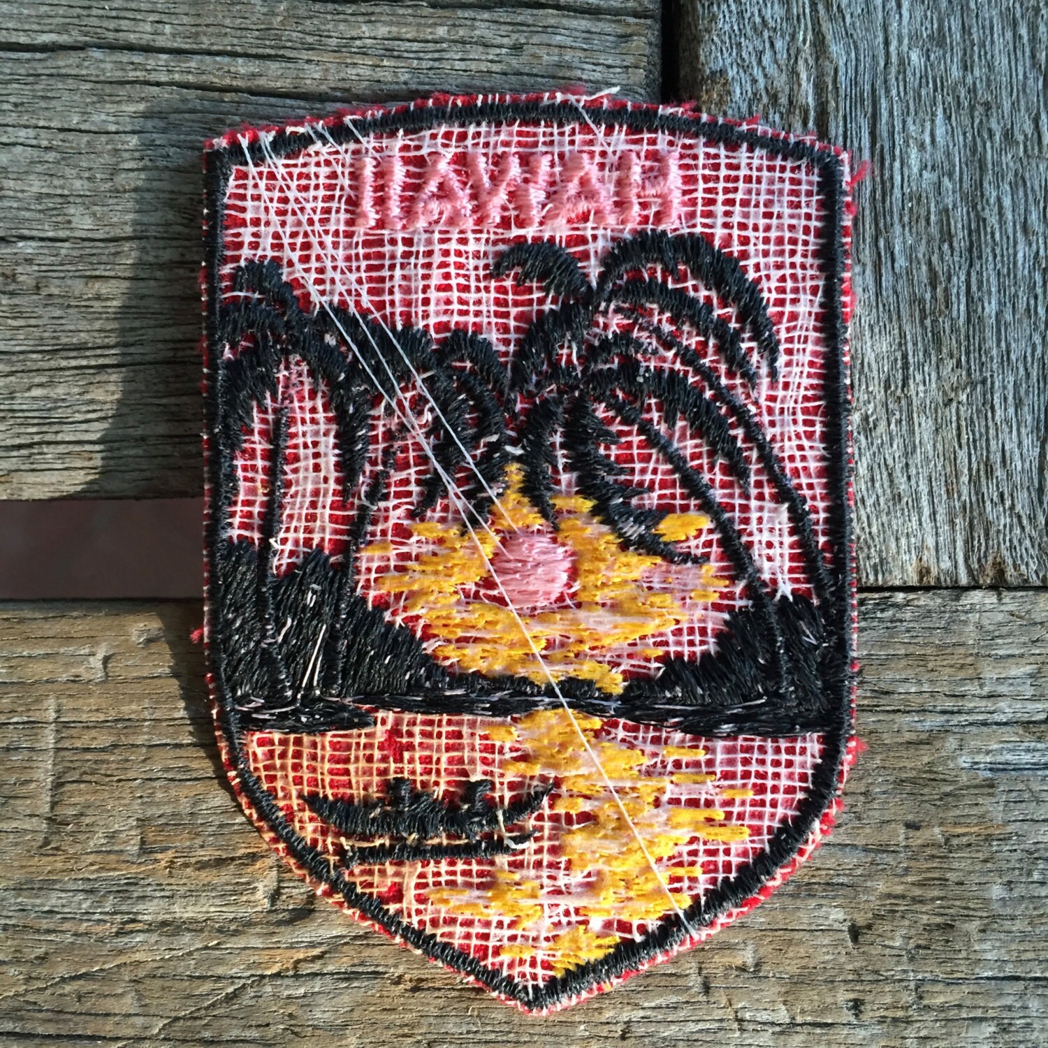 Hawaii Vintage Souvenir Travel Patch From Voyager - Etsy