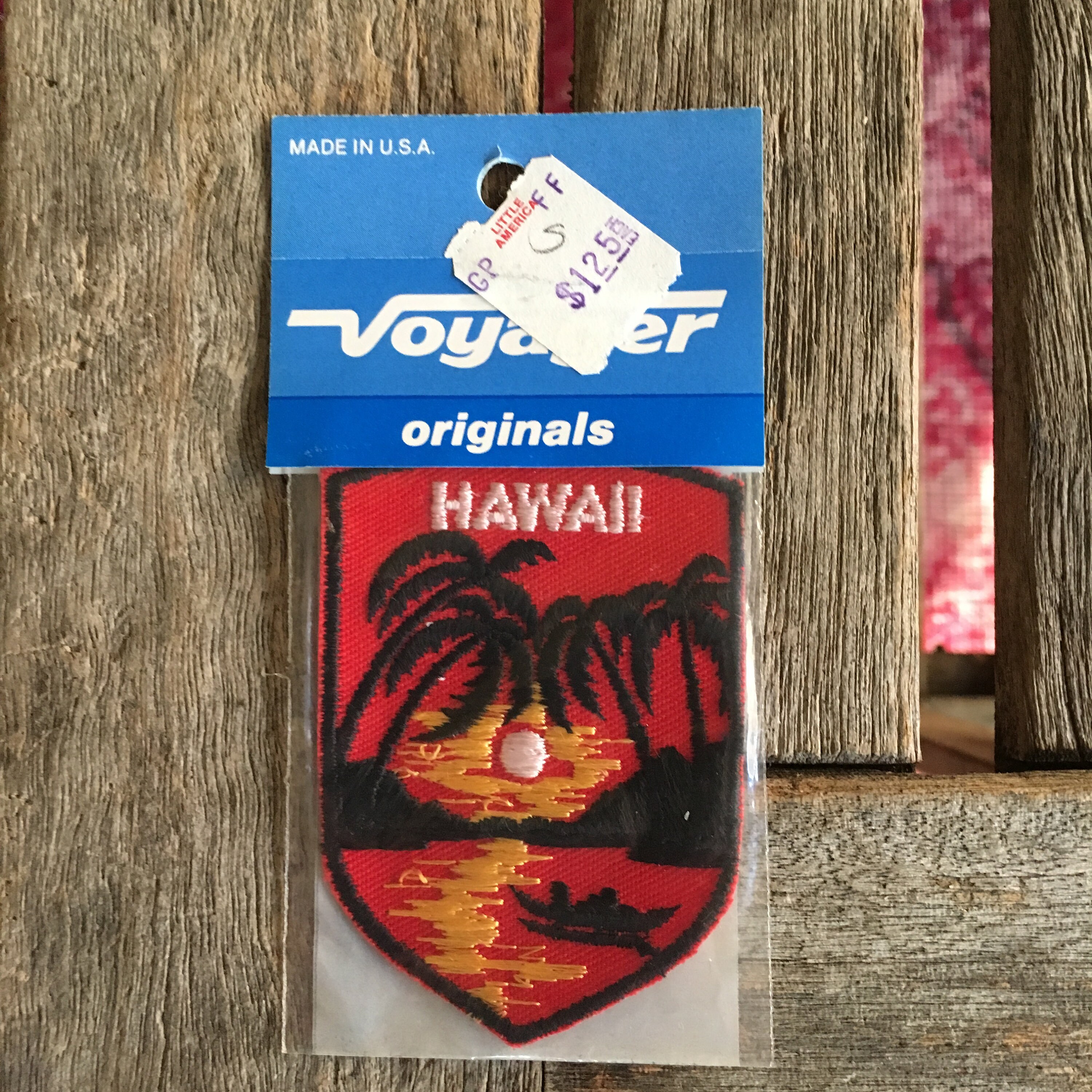 Hawaii Vintage Souvenir Travel Patch From Voyager - Etsy