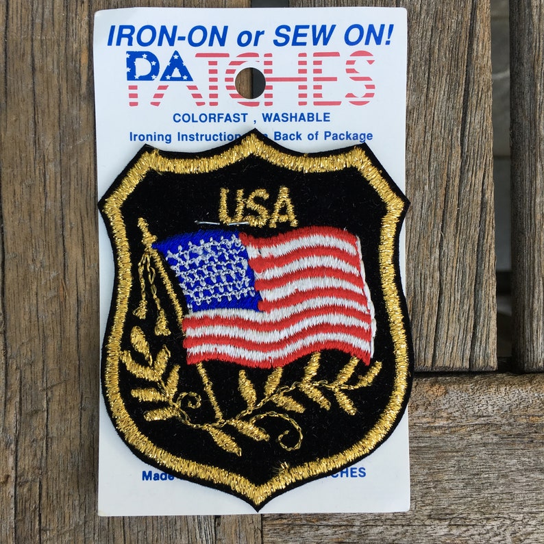 USA United States of America Vintage Souvenir Travel Patch From Holm ...