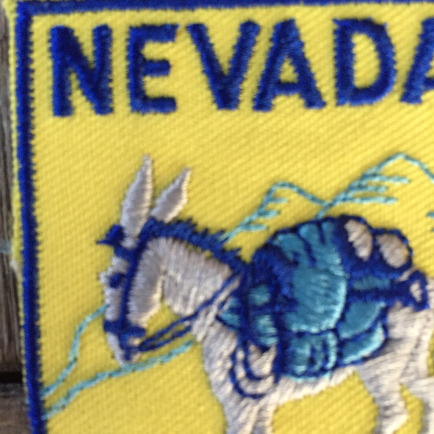 Nevada Vintage Souvenir Travel Patch From Voyager | Etsy
