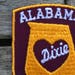 Alabama Heart of Dixie Vintage Souvenir Travel Patch From - Etsy