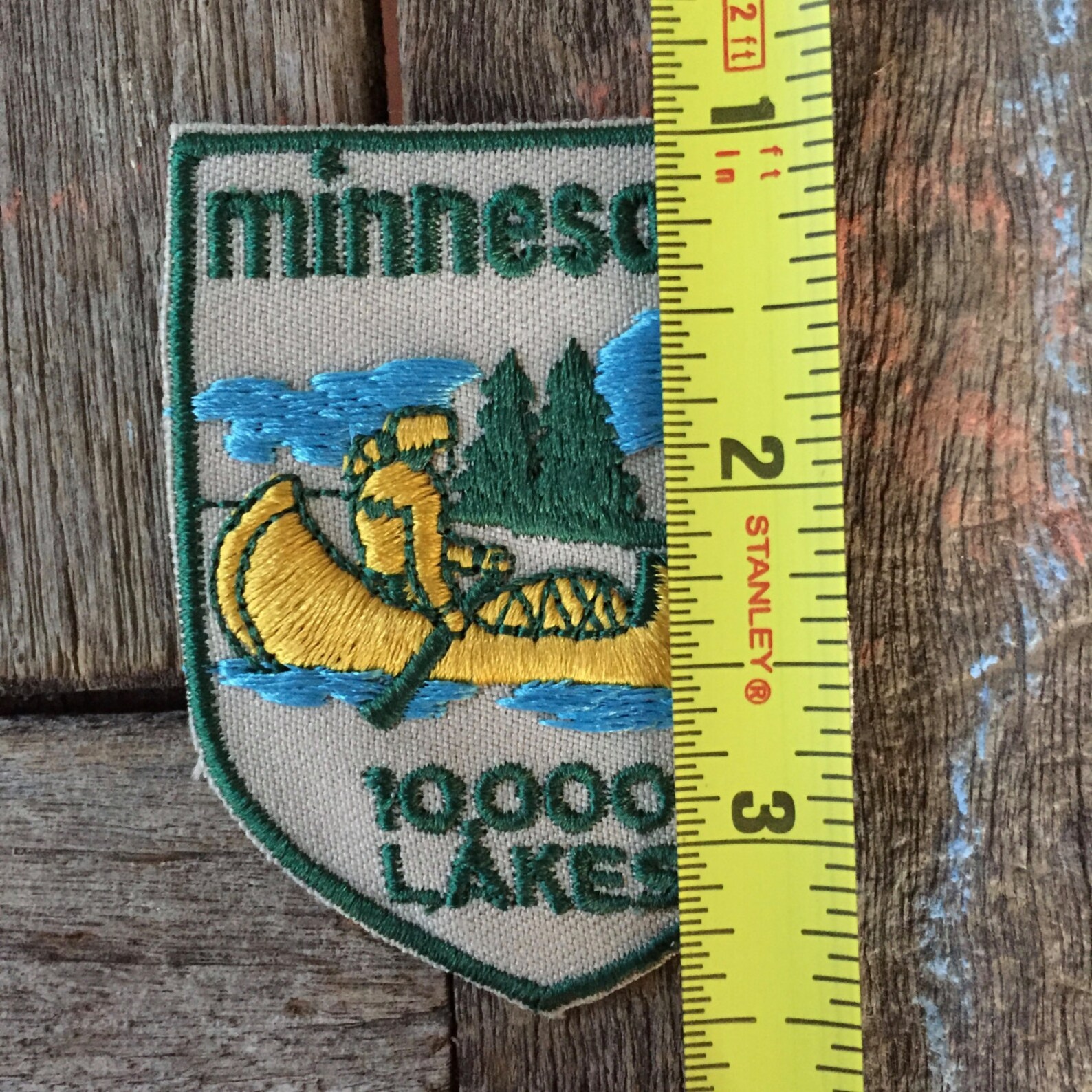 Minnesota Vintage Souvenir Travel Patch by Voyager - Etsy