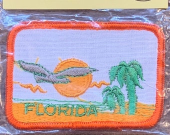 Florida Vintage Souvenir Travel Patch From Voyager - Etsy