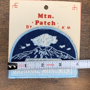 Mount St. Helens National Monument Vintage Souvenir Travel Patch LAST ...
