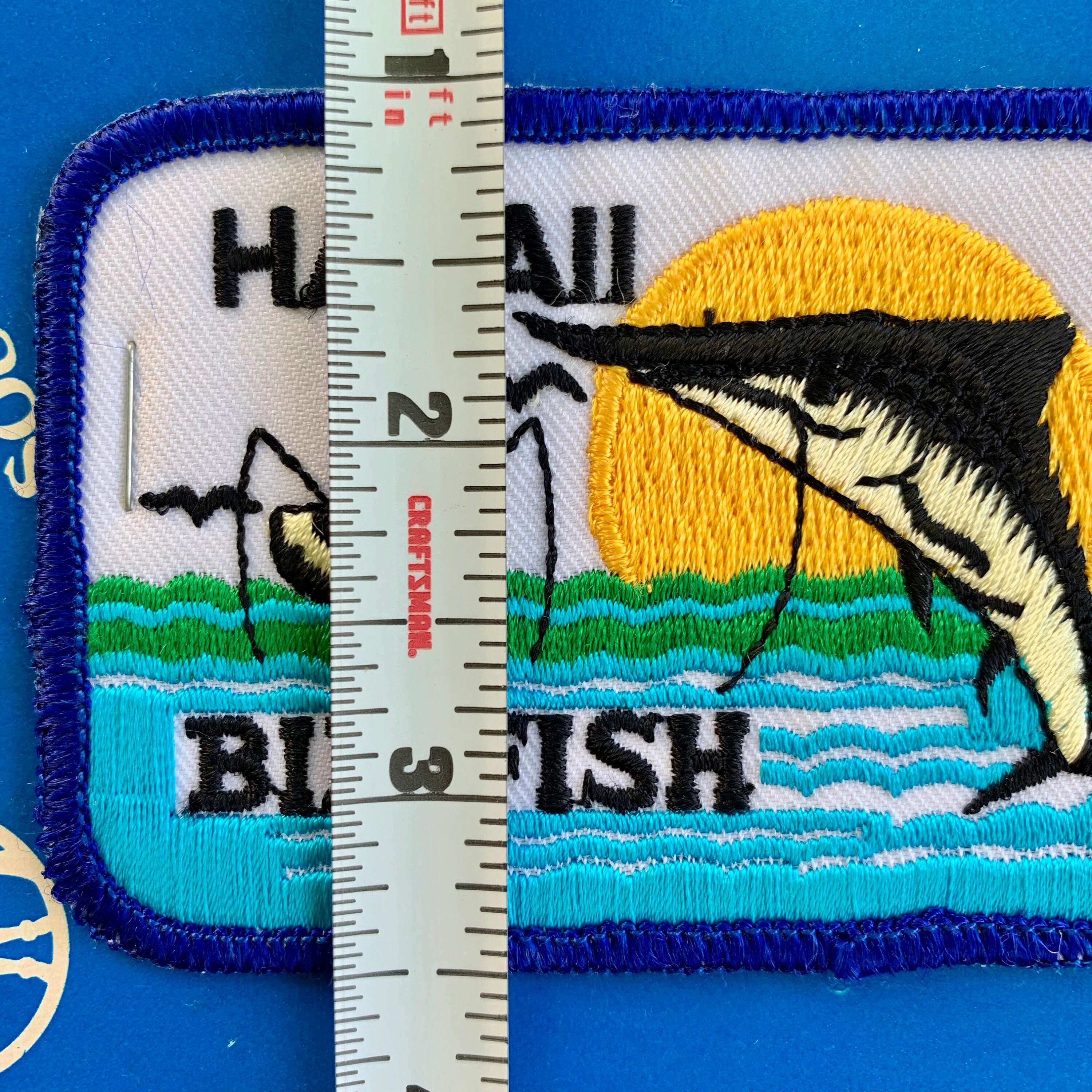Hawaii Billfish Vintage Souvenir Travel Patch Postcard From - Etsy