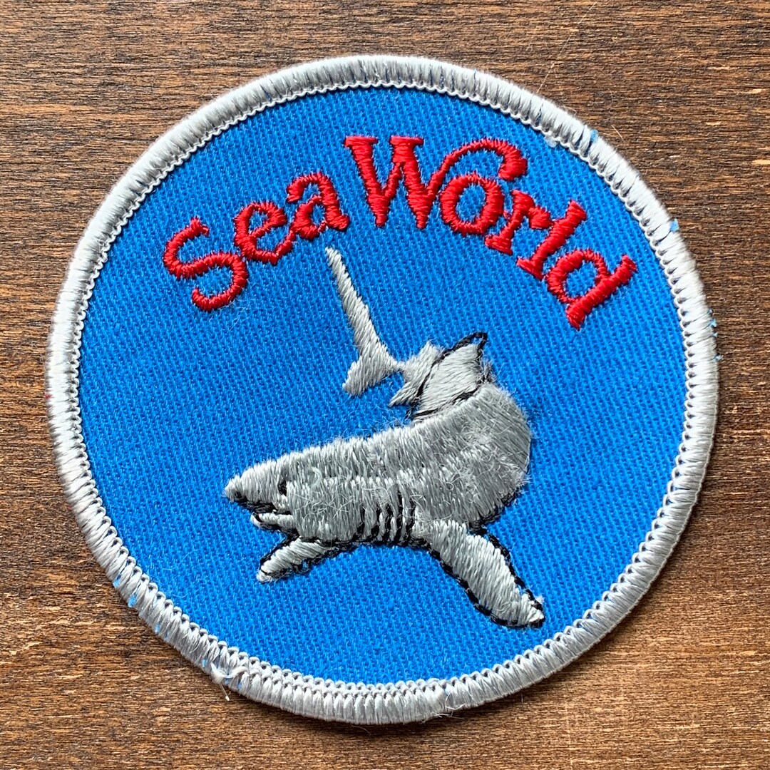 Sea World Vintage Souvenir Travel Patch - Etsy