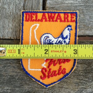 Delaware Vintage Souvenir Travel Patch From Voyager - New in Original ...