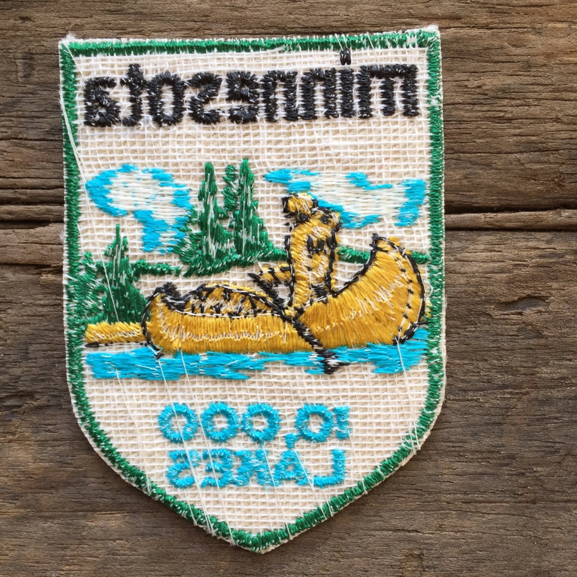 Minnesota Vintage Souvenir Travel Patch by Voyager - Etsy