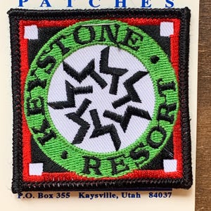 Keystone Vintage Ski Patch by Park International - Etsy