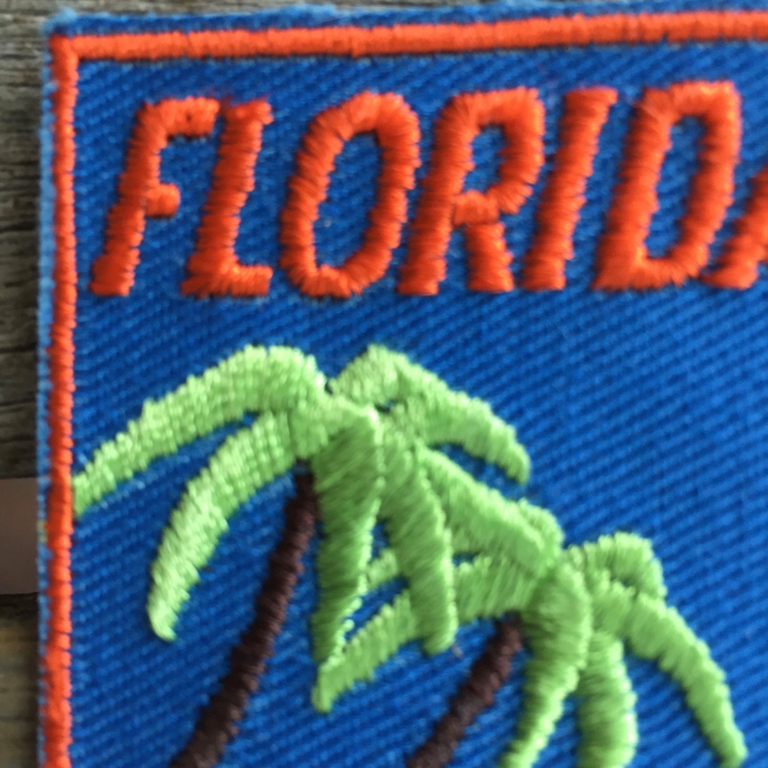 Florida Vintage Souvenir Travel Patch From Voyager | Etsy