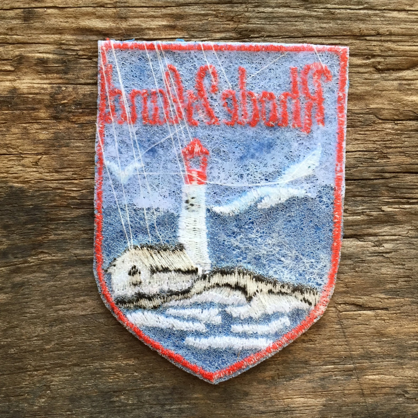 Rhode Island Vintage Souvenir Travel Patch From Voyager - Etsy