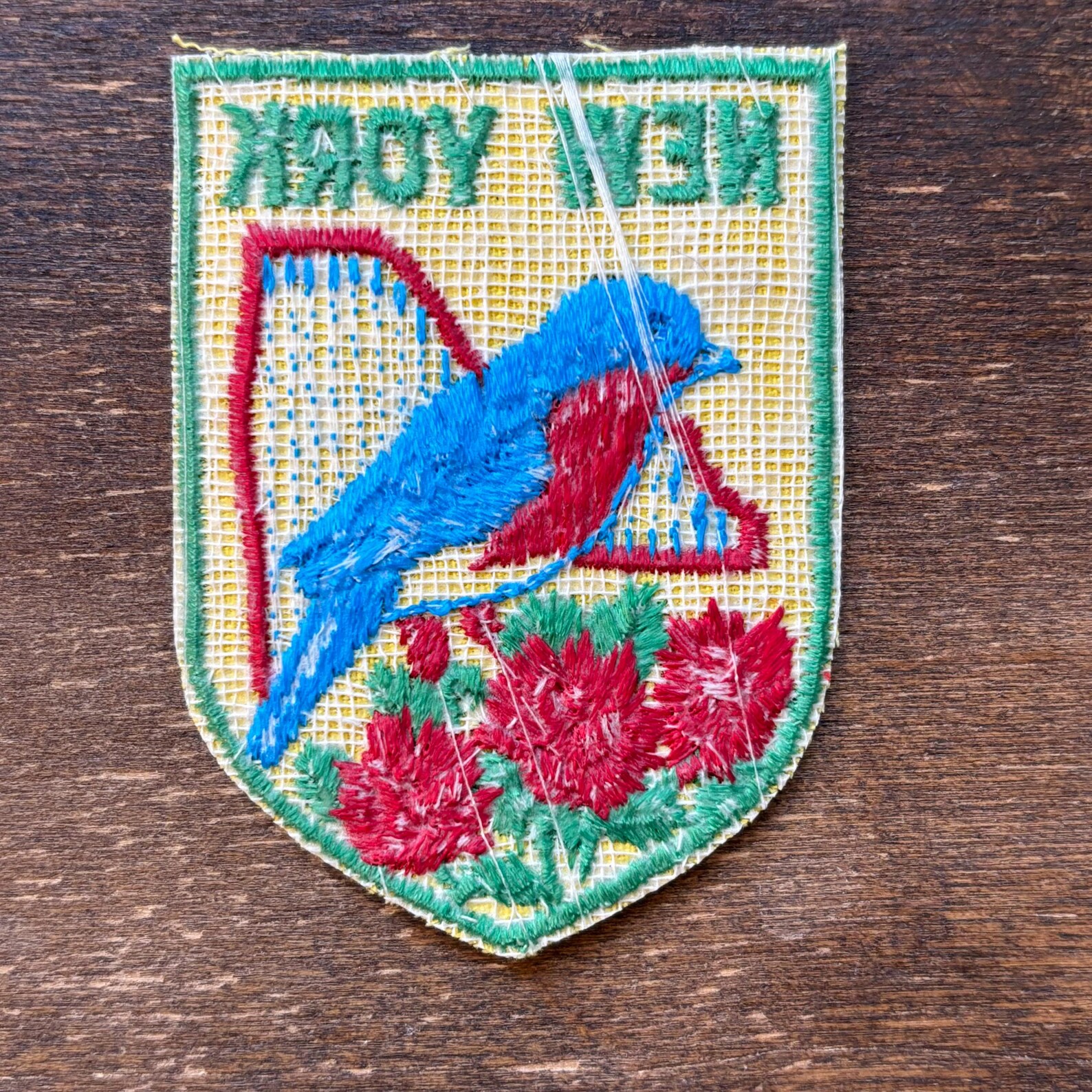 New York Vintage Souvenir Travel Patch From Voyager - Etsy