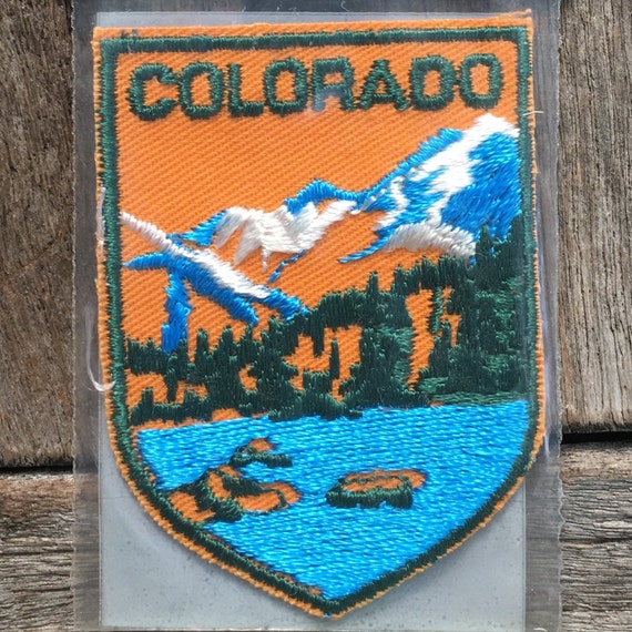 Colorado Vintage Souvenir Travel Patch From Voyager - Etsy
