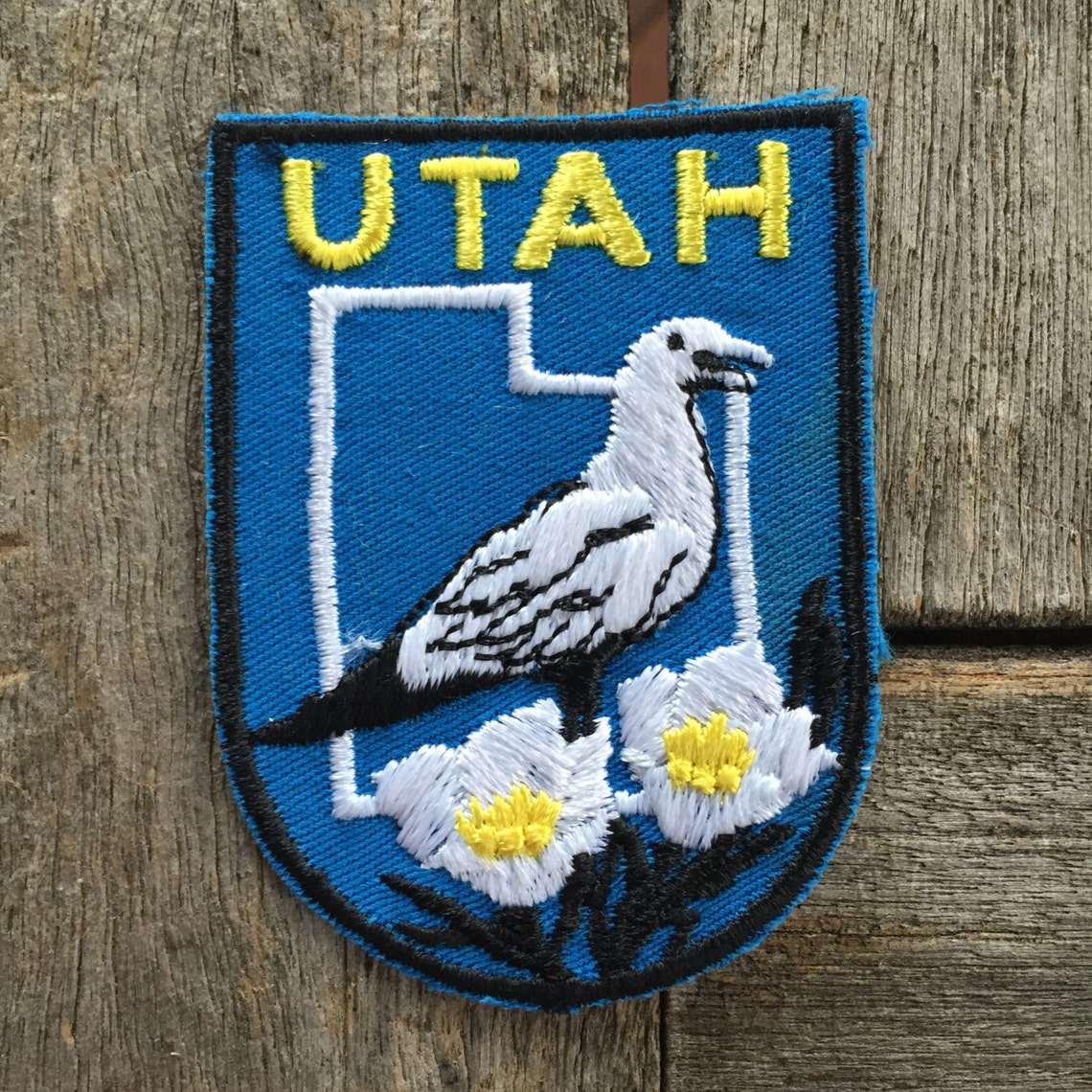 Utah Vintage Souvenir Travel Patch From Voyager New in - Etsy