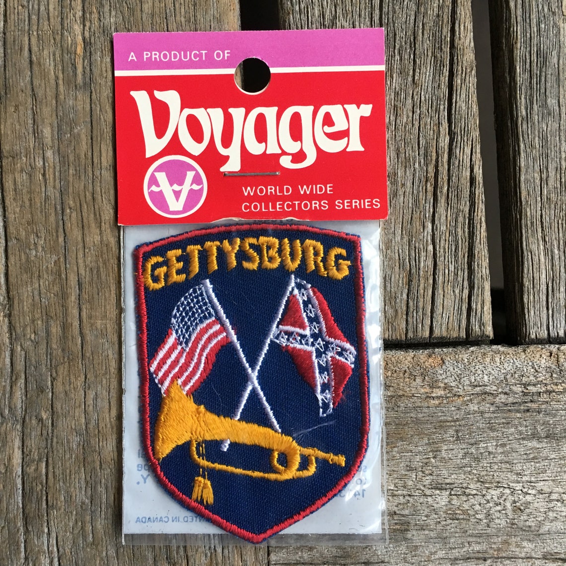 Gettysburg Vintage Souvenir Travel Patch From Voyager New in | Etsy