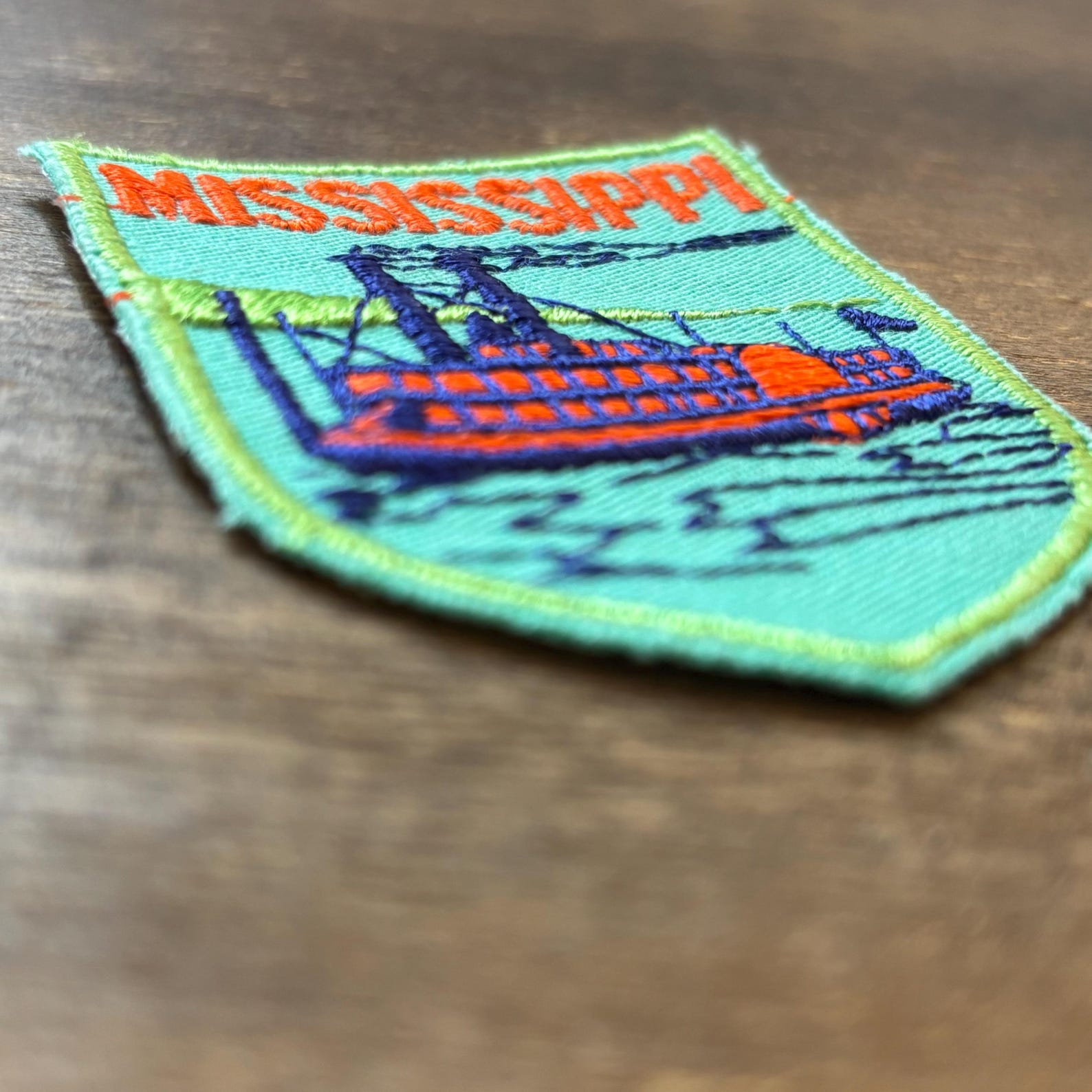 Mississippi Vintage Souvenir Travel Patch From Voyager - Etsy