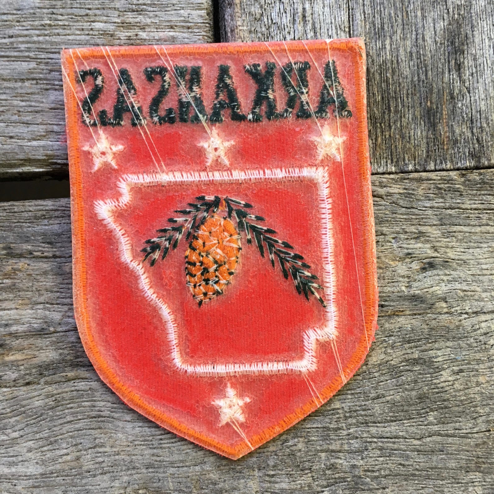 Arkansas Vintage Souvenir Travel Patch From Voyager - Etsy