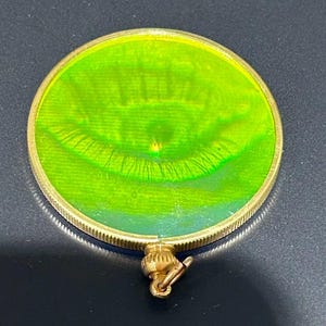 True 3D Laser Hologram the Eye. Keychain/ Pendant - 1.5” Dia Hologram ...