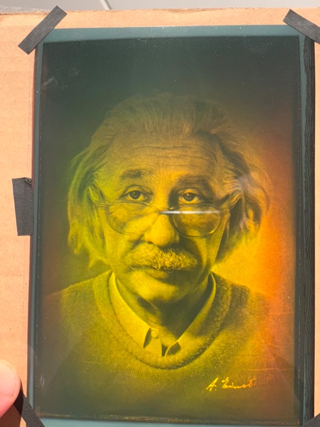3D True Laser Hologram. Very Truly Yours, A.einstein - Etsy