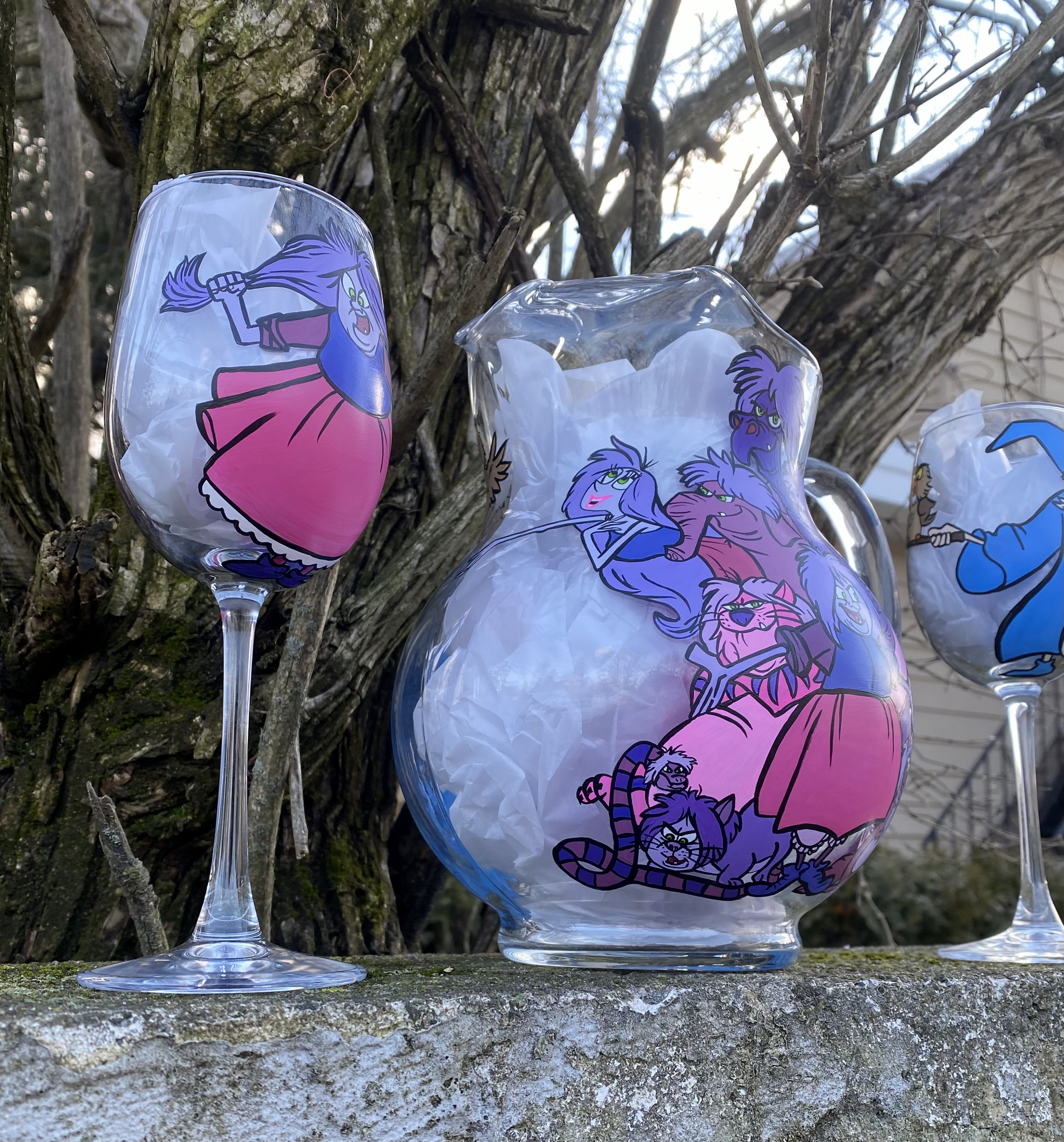 Sword in the Stone Inspired Glassware Set - Etsy