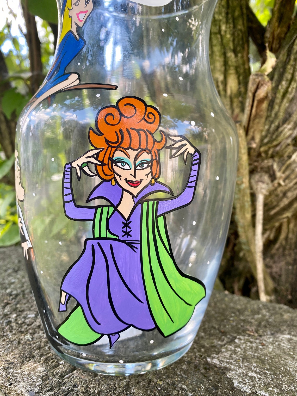 Bewitched Inspired Glass Vase | Etsy