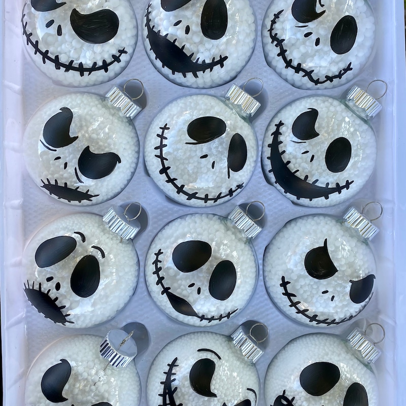 Jack Skellington Ornaments - Etsy