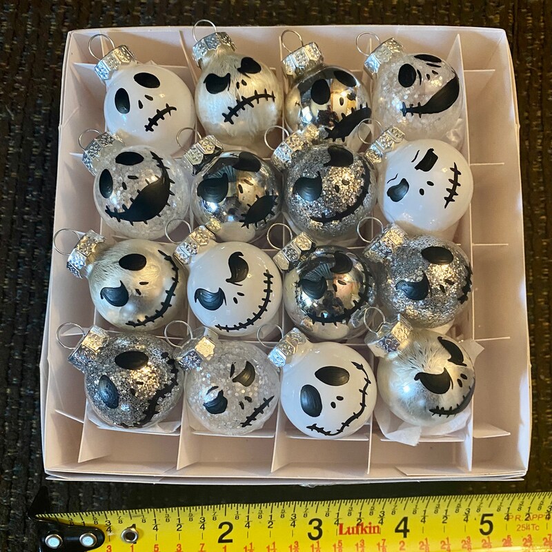 Jack Skellington Ornaments - Etsy