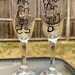 Mickey and Minnie Inspired Wedding Champagne Flute Set - Etsy