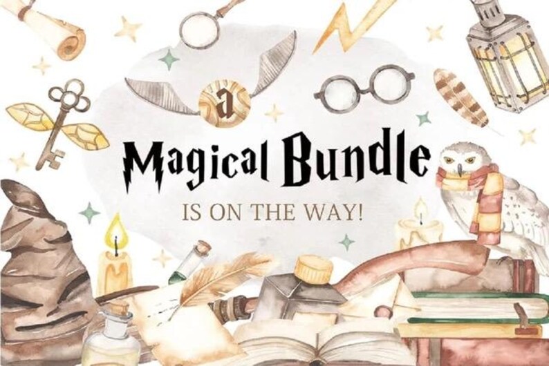 HARRY POTTER 7x5ft A Magical Bundle is on the Way Backdrop Wizard Baby ...