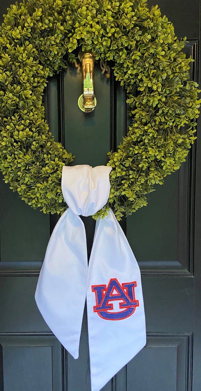 Collegiate Wreath Sash | Etsy