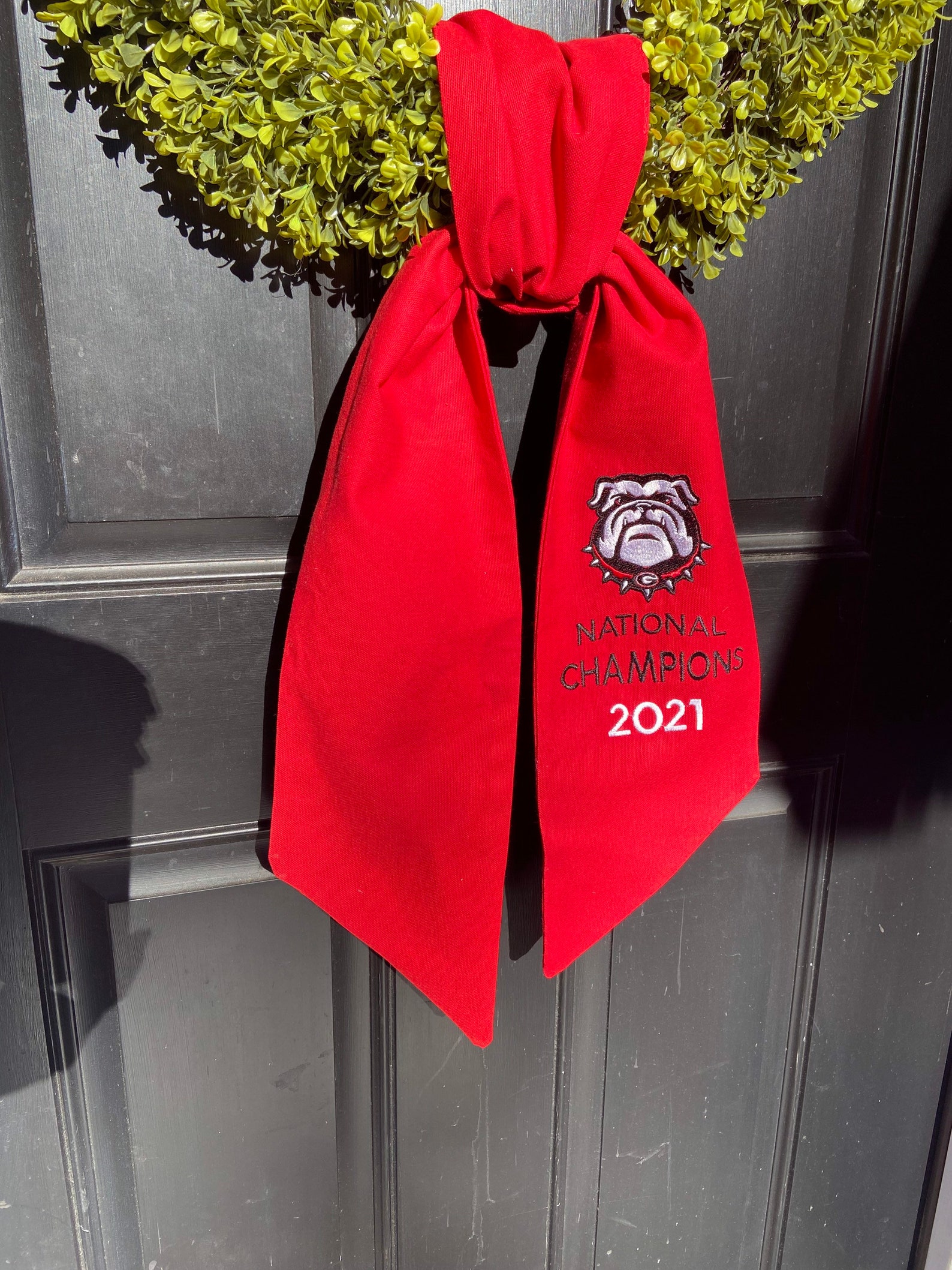 Collegiate Wreath Sash - Etsy