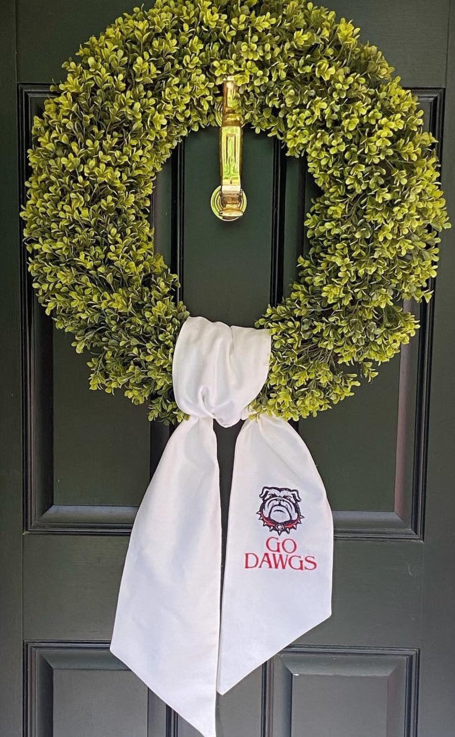 Collegiate Wreath Sash | Etsy