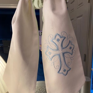 Cross Wreath Sash - Etsy