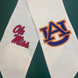Collegiate House Divided Wreath Sash - Etsy