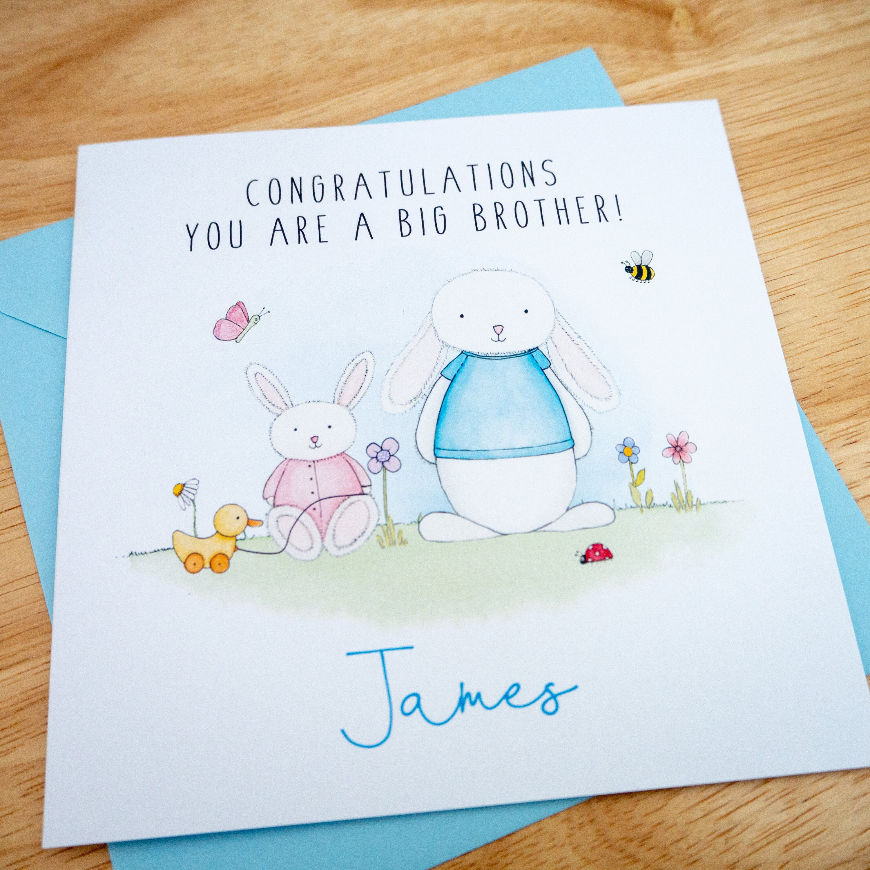 Personalised New Big Brother Card Personalised Brother Cards - Etsy UK