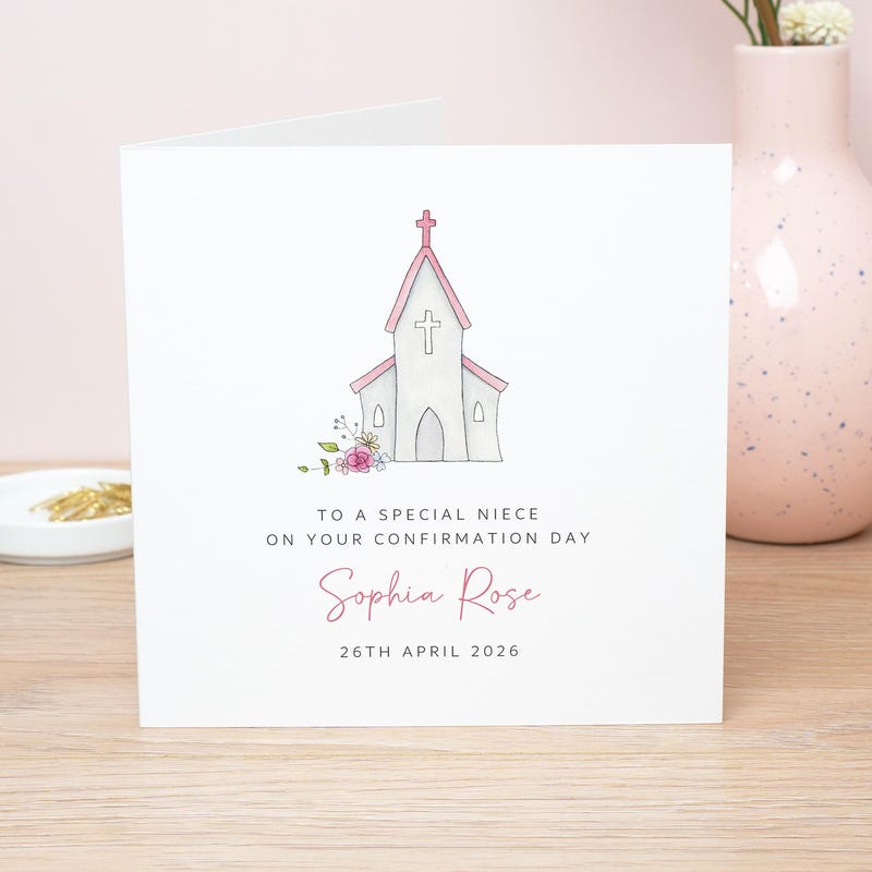 Confirmation Card - Etsy UK