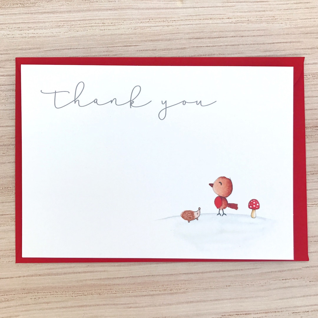 Winter Notecards - Pack of 10 - A6 - Christmas Thank You Cards - Etsy UK