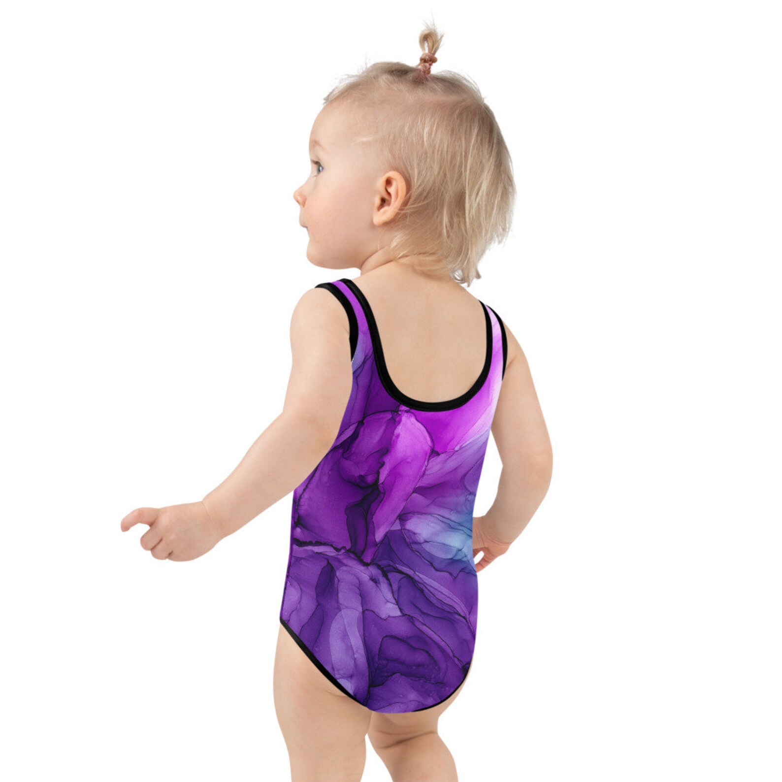 Purple Power Kids Swimsuit - Etsy