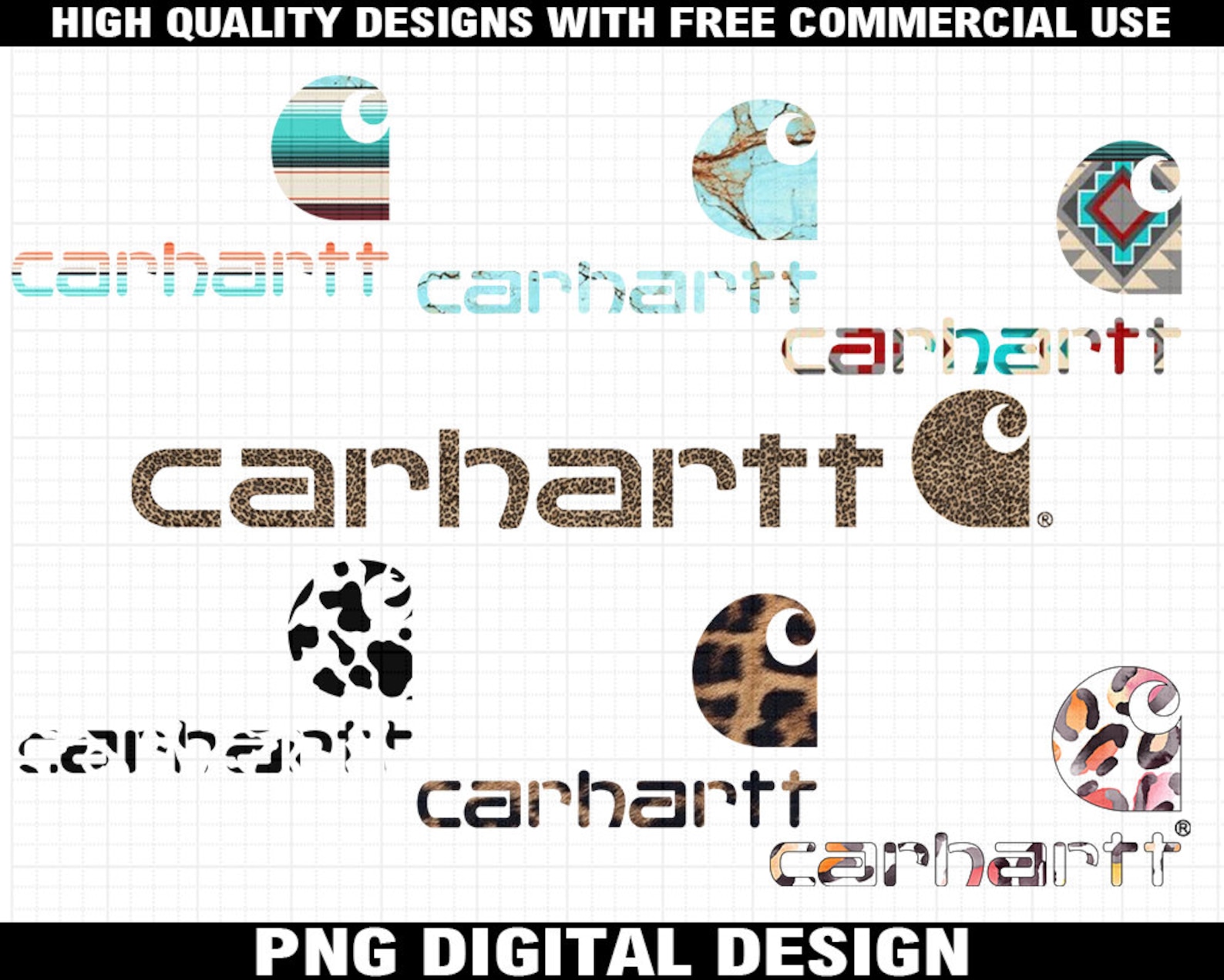 CARHARTT Logo PNG Carhartt Logo SVG Instant Download for Cup | Etsy UK